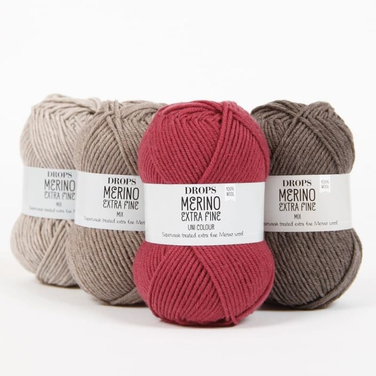 Fire de tricotat DROPS Merino Extra Fine. 100% Lana Merinos